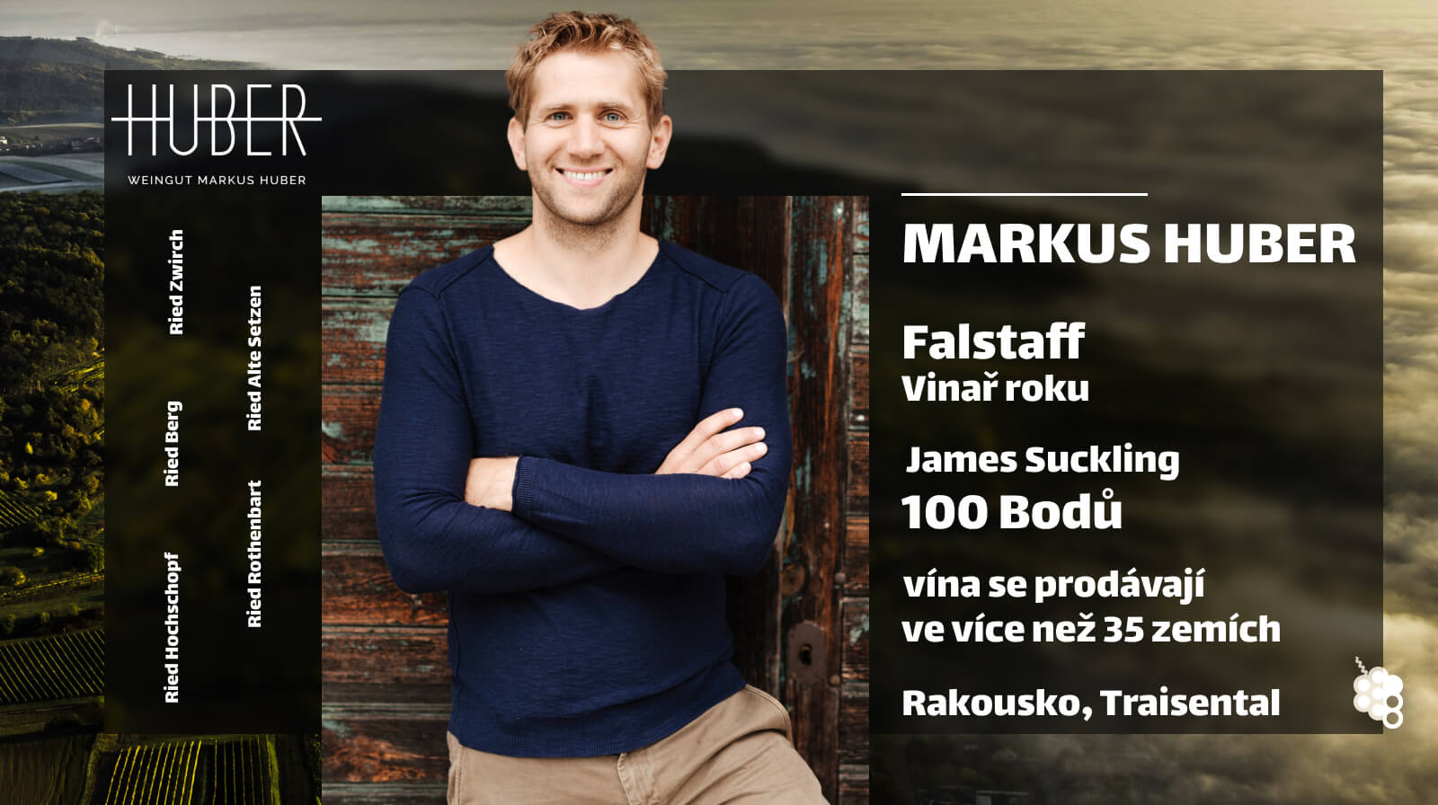 Markus Huber: Dokonalý rakouský vinař se 100 body